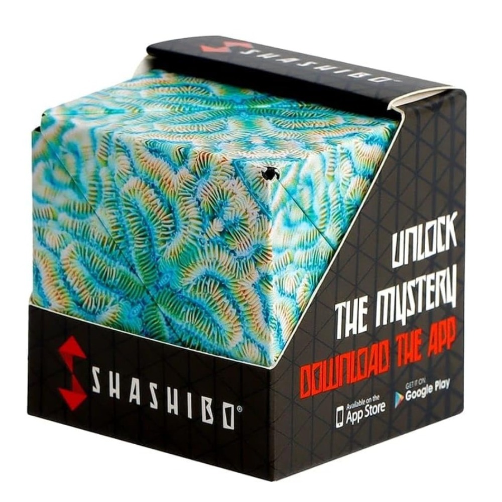 New SHASHIBO SHAPE SHIFTING BOX SENSORY CUBE UNDERSEA EXPLORER SERIES ...